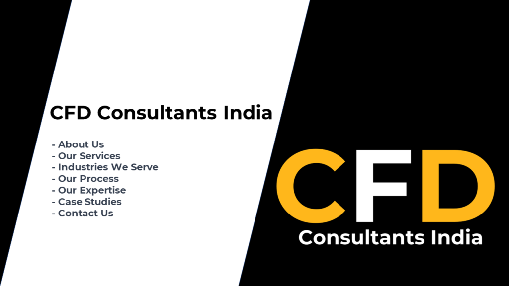 CFD Consultants India - Trusted Providers of CFD Simulations